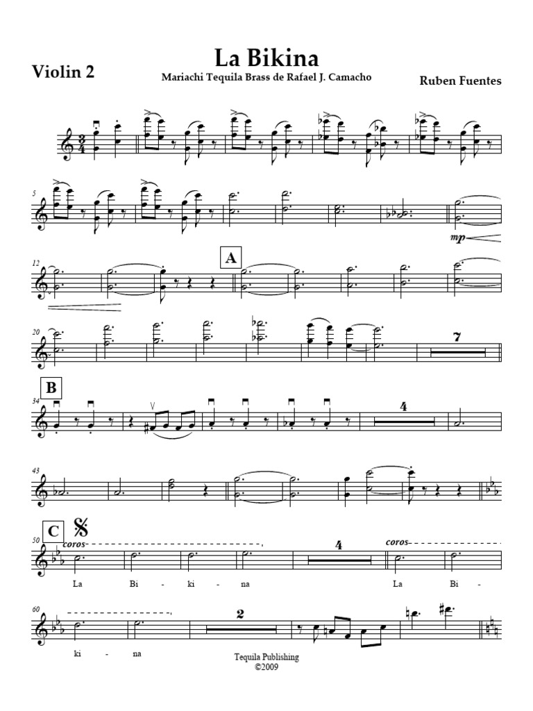 La Vikina - Violin 2 | PDF