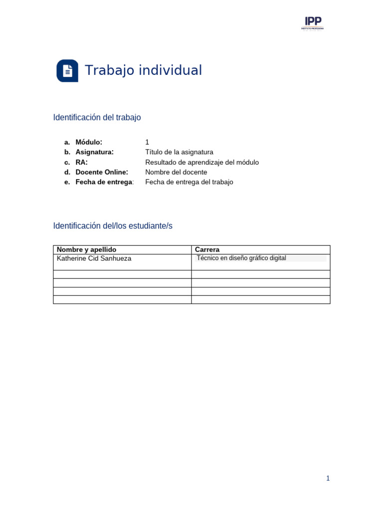 Tarea Modulo 1 | PDF
