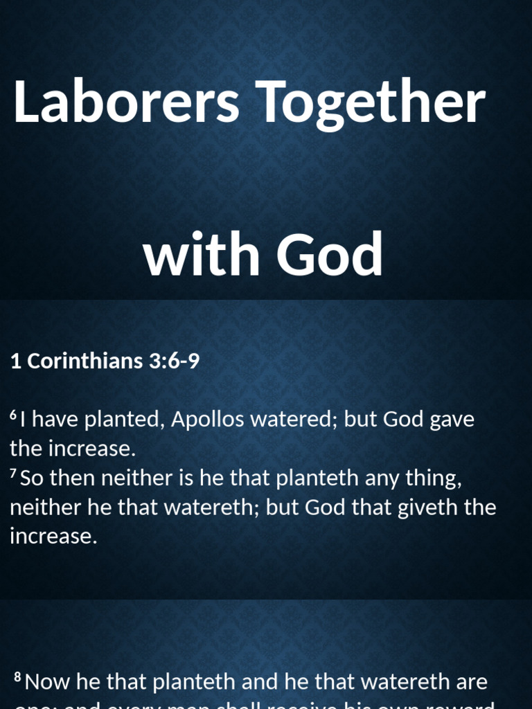 Laborers Together With God | PDF | Abrahamic Religions | Cooking, Food ...