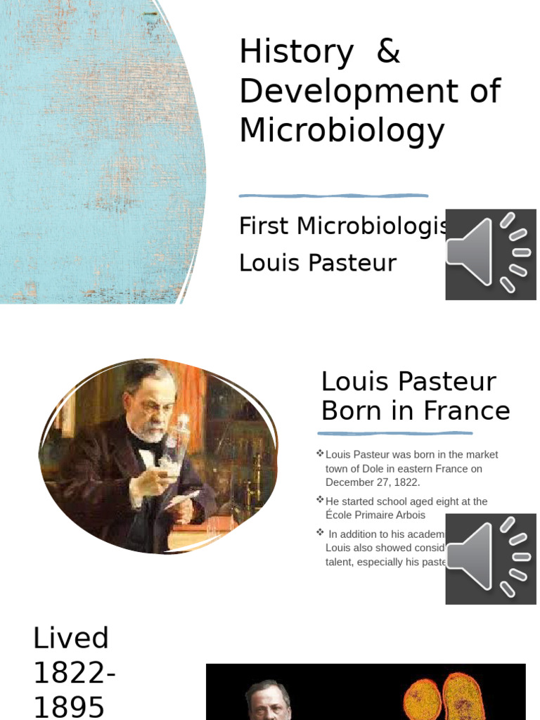 History & Development of Microbiology | PDF