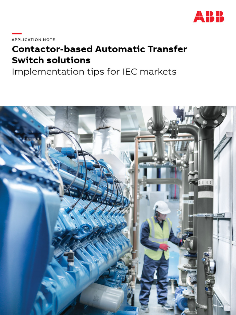 Contactor Based AutoTransferSwitch | PDF