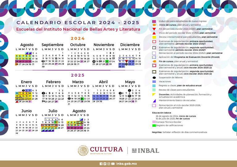 Calendario Escolar - 24 25 | PDF