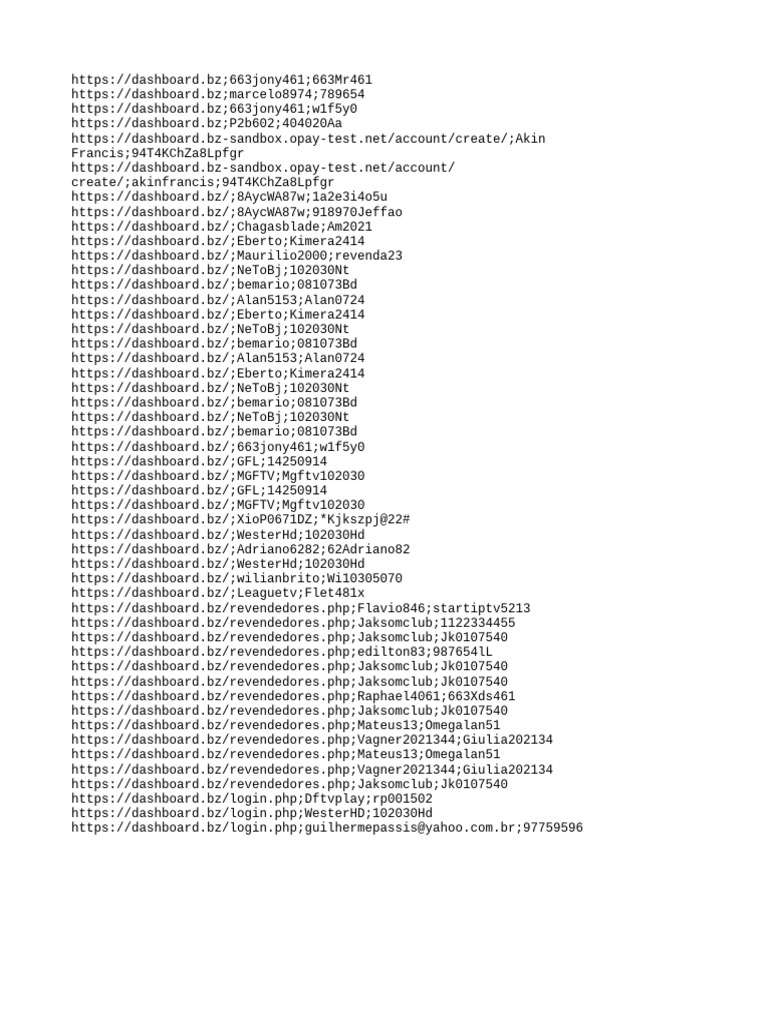 Dashboard - BZ 762300 | PDF