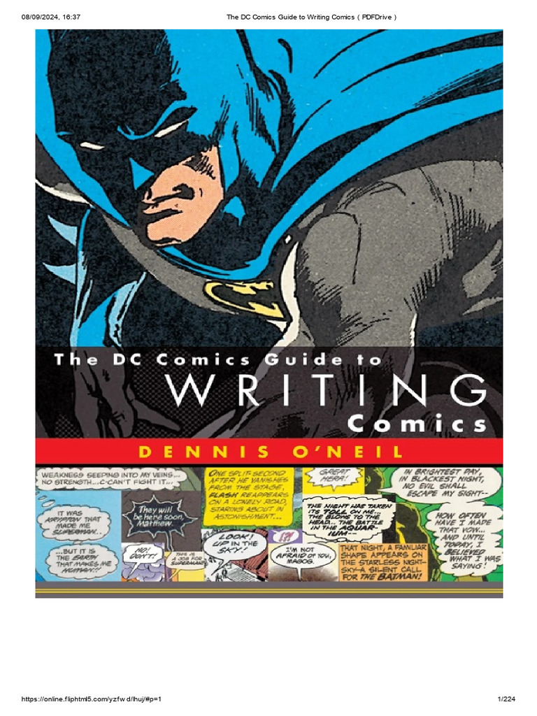 The DC Comics Guide To Writing Comics (PDFDrive) | PDF