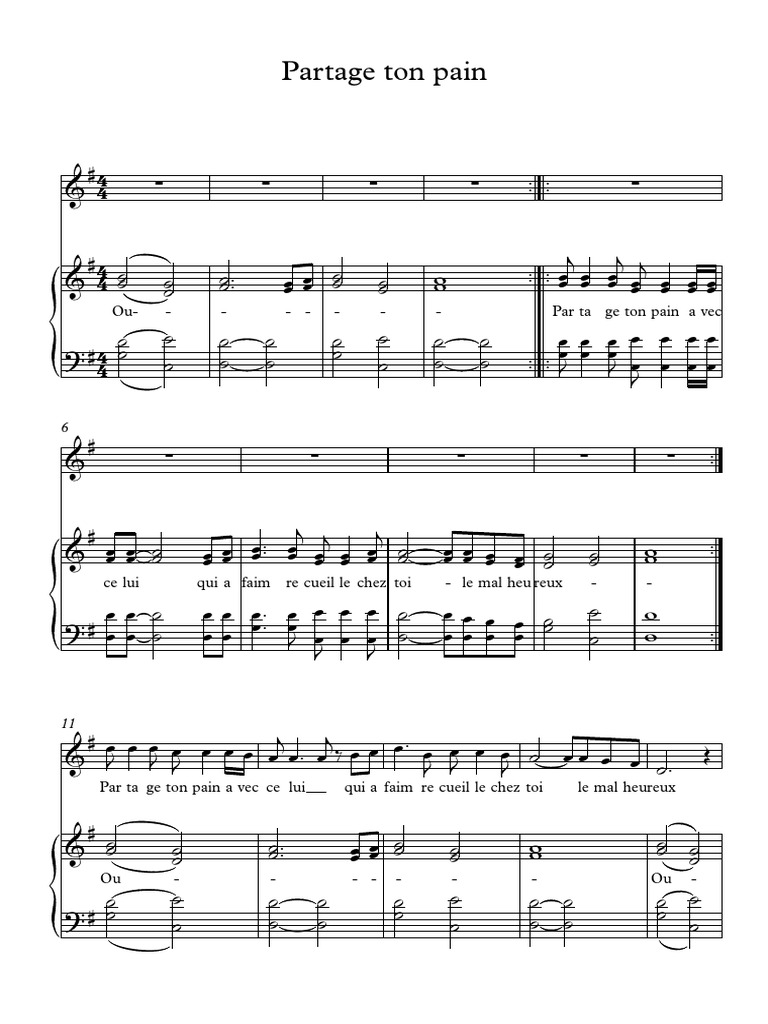 Partage Ton Pain | PDF
