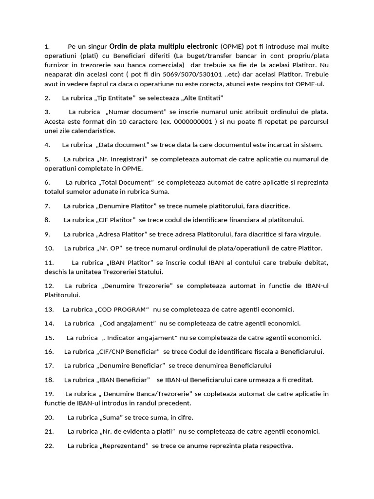 Completare OPME | PDF