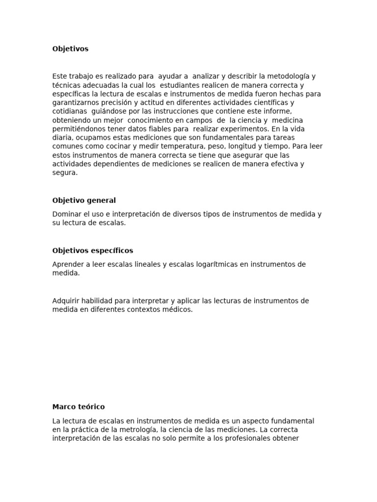 Mediciones | PDF