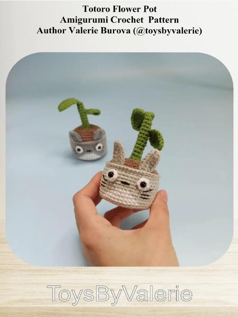 Totoro Flower Pot | PDF