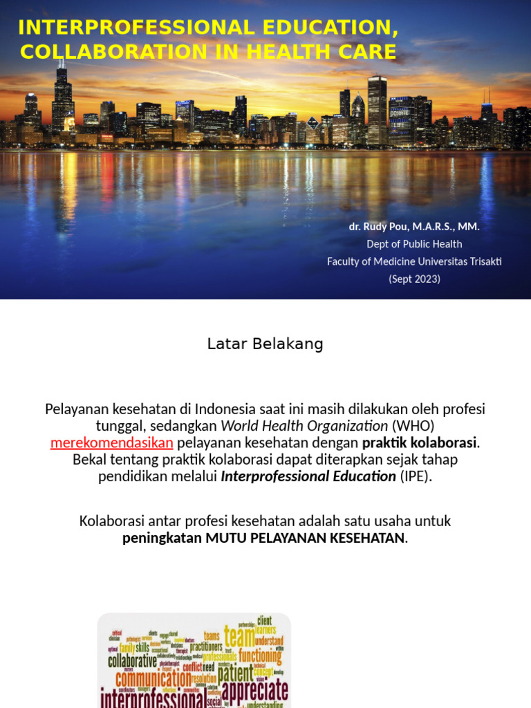 Interprofessional Education | PDF