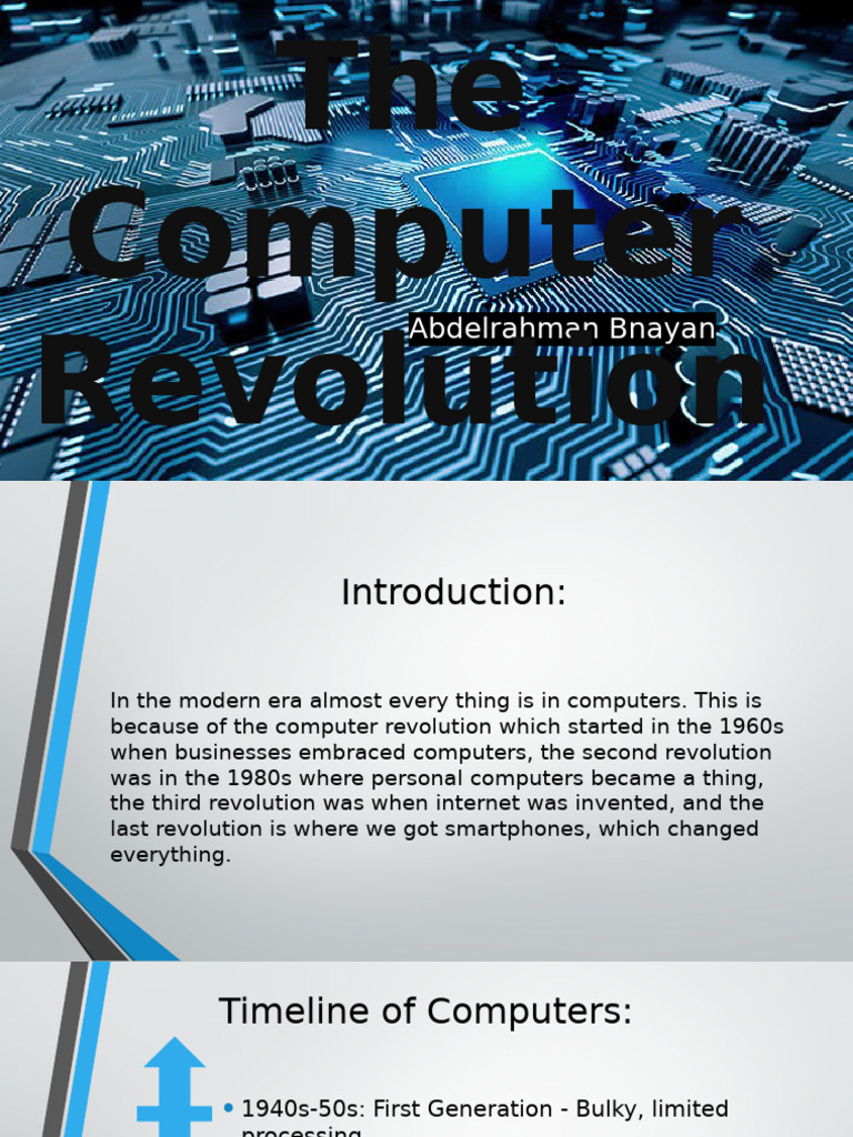 Computer Revolution | PDF