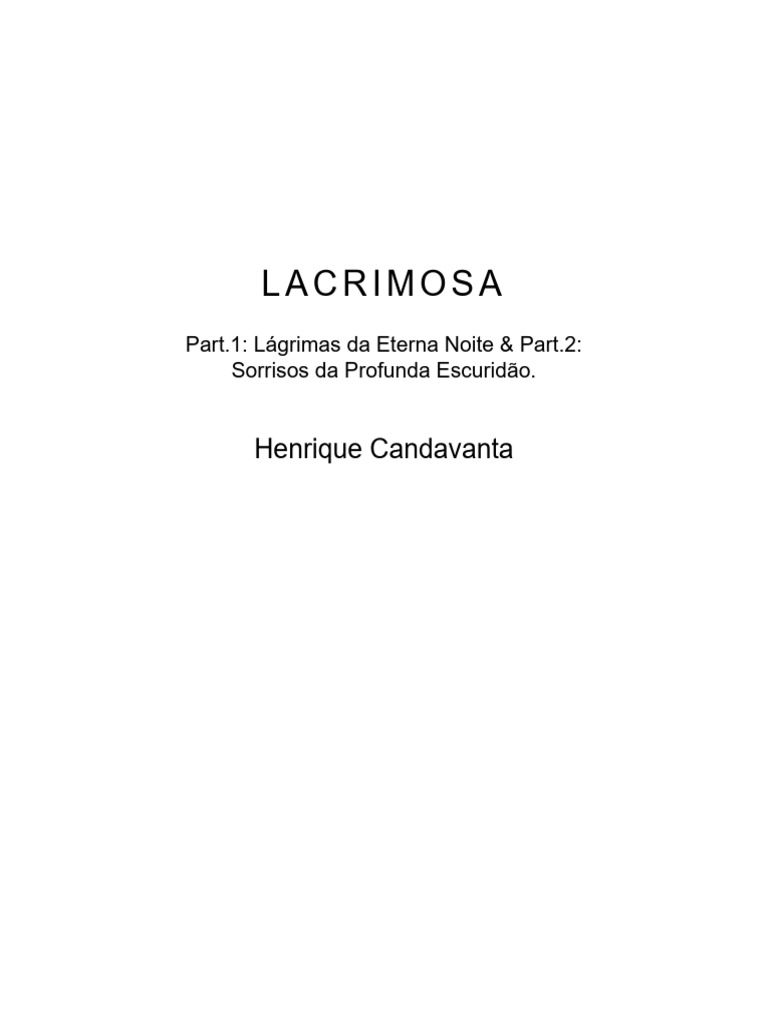Lacrimosa | PDF