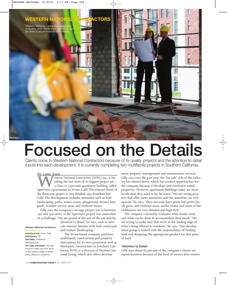 Construction Today Magazine | PDF | Business