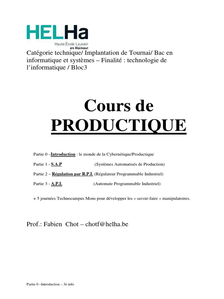 0 Introduction V2022 - MDP Etu21-Unlocked | PDF