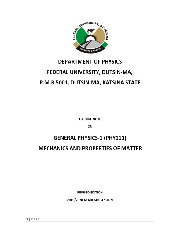 Unit 1 - Quant. - Units and Dim. - 012035 | PDF | International System ...