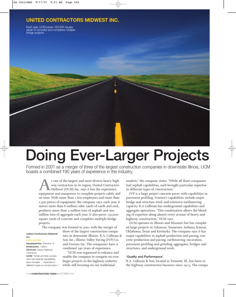 Construction Today Magazine | PDF | Road Surface | Asphalt