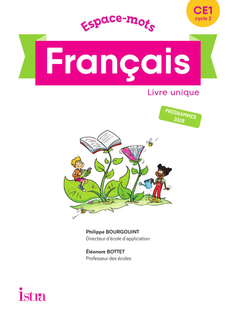 Livre de Francais Ce1 | PDF