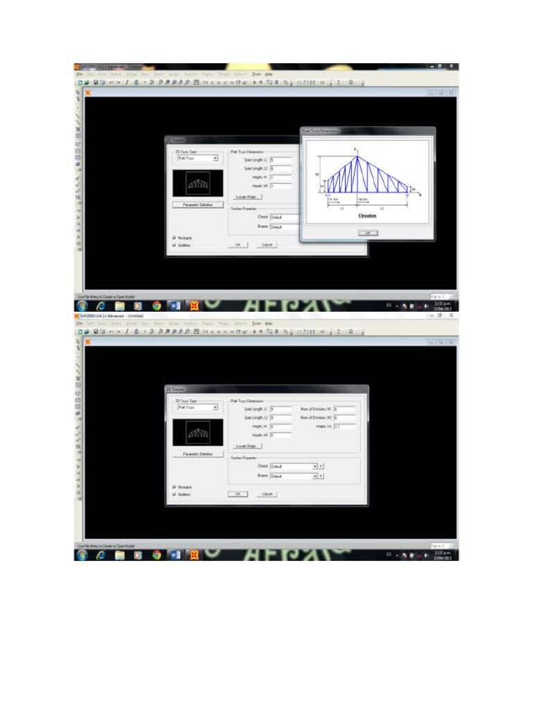 Ejemplo frame-sap 2000 | PDF