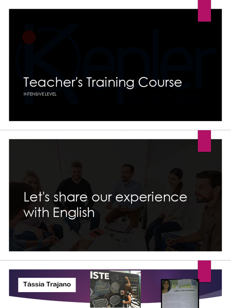 Teachers' Training | PDF