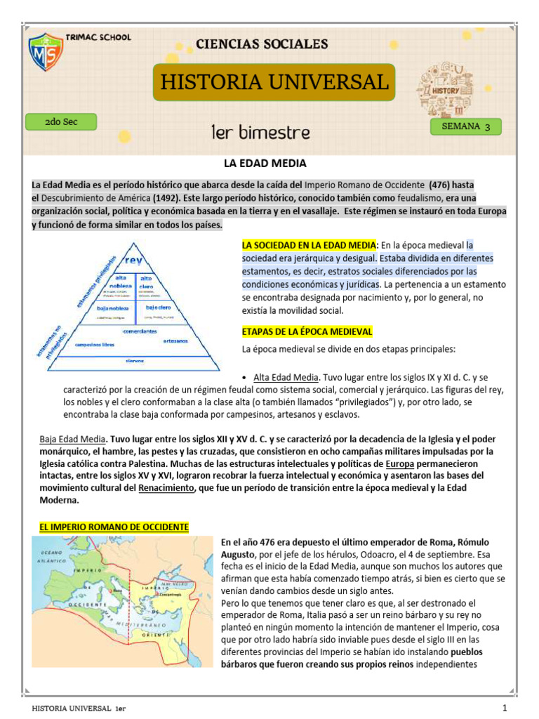 Ficha 2do 3er Semana Ibim | PDF