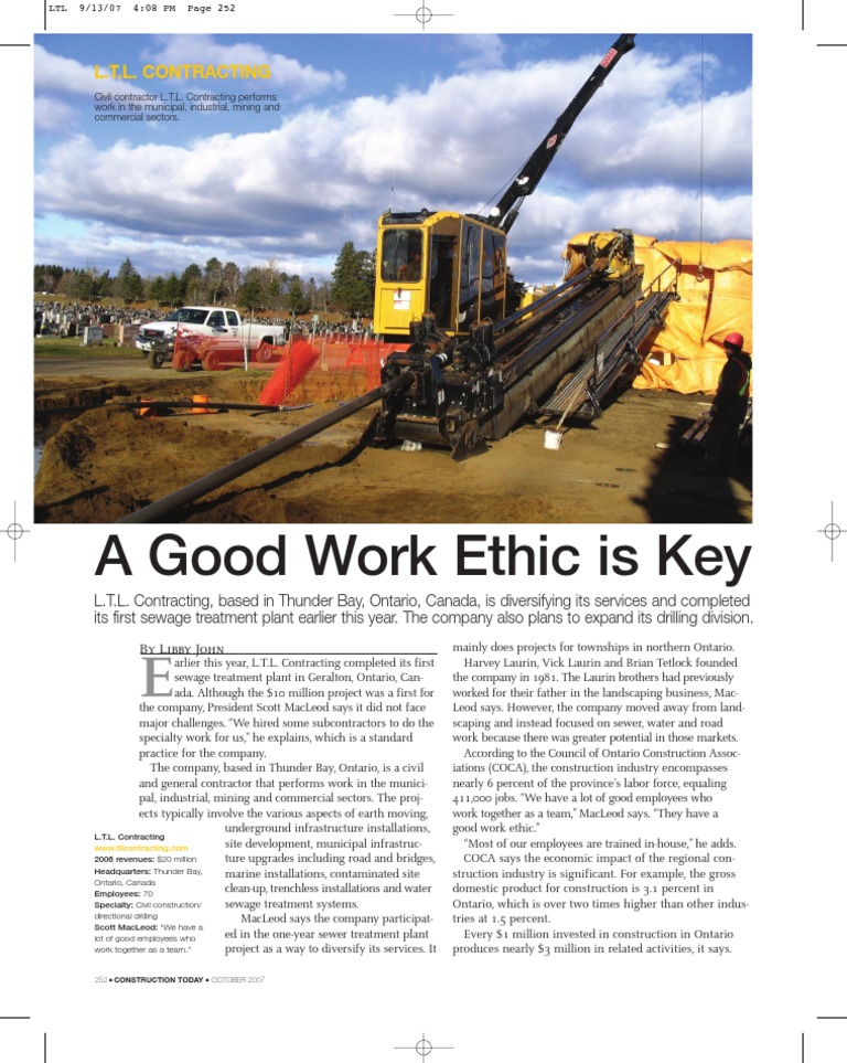 Construction Today Magazine | PDF | Ontario | Economies