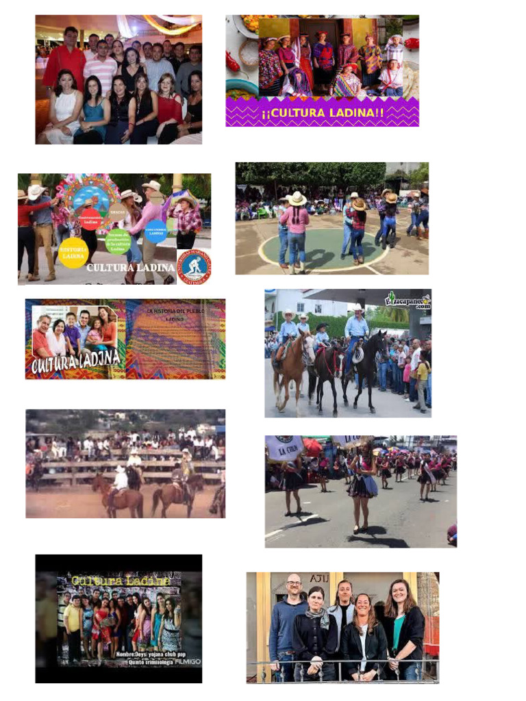 Cultura Ladina Imagenes | PDF
