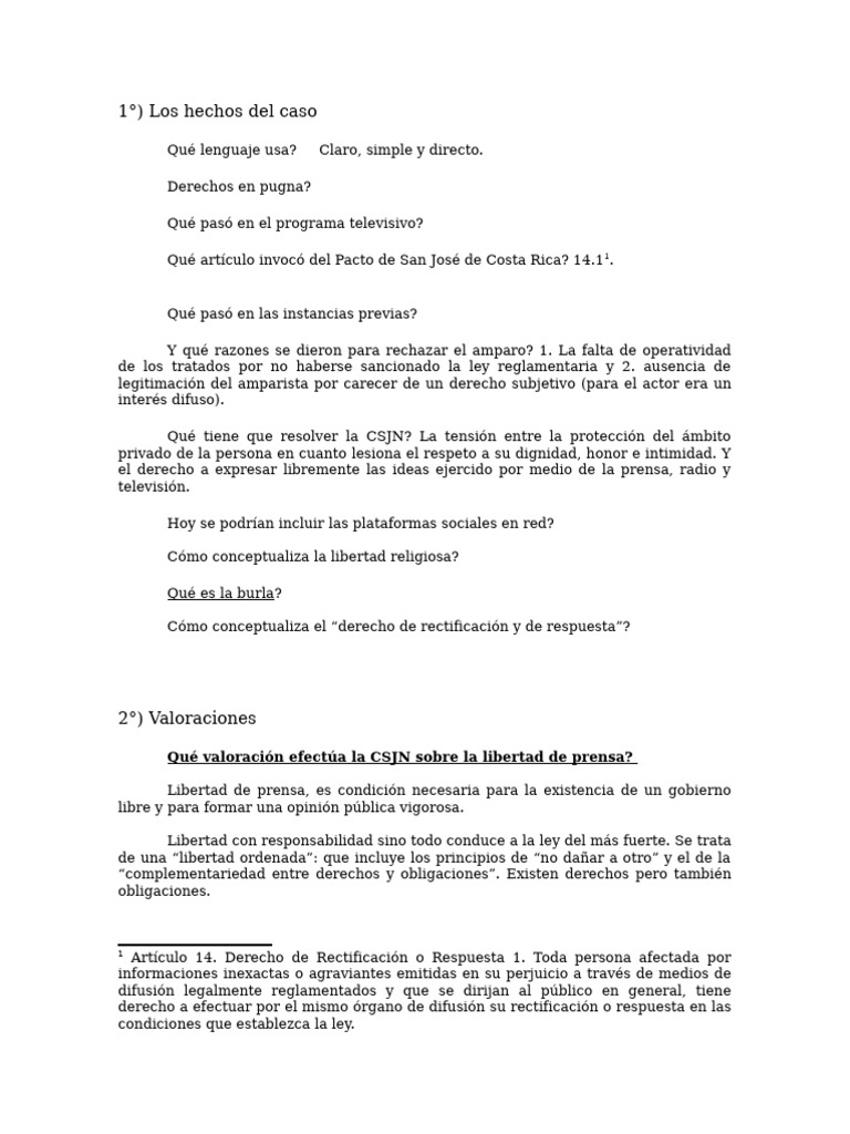 Consignas Ekmekdjian | PDF