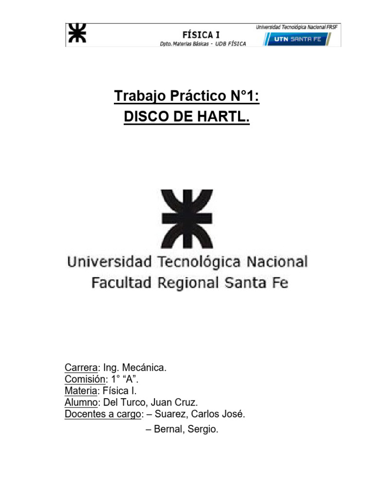 TP Disco de Hartl | PDF | Refracción | Ciencia y matemáticas