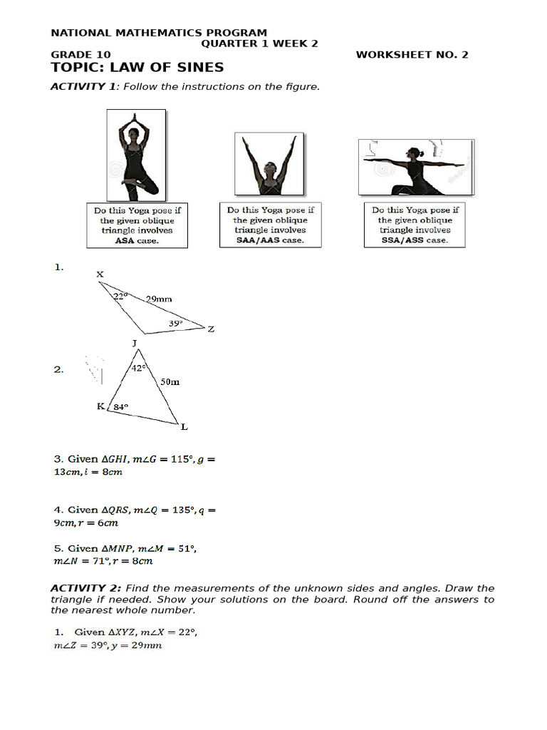 G10 NMP Worksheet No. 1 Day 2 | PDF | Teaching Methods & Materials | Art