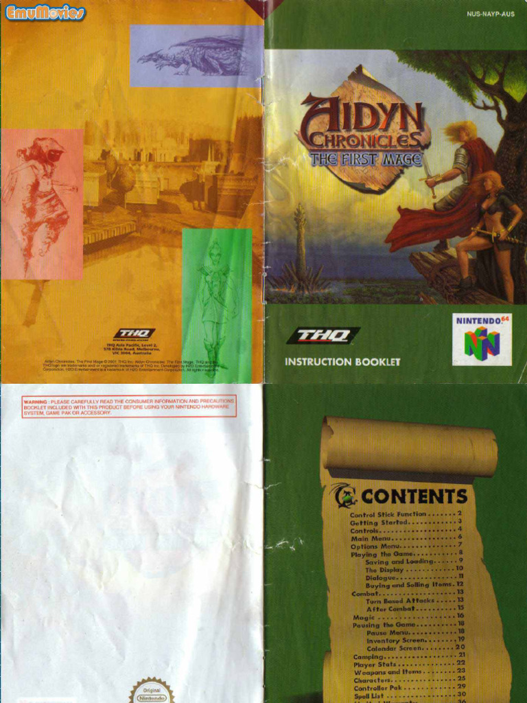Aidyn Chronicles - The First Mage (USA) | PDF