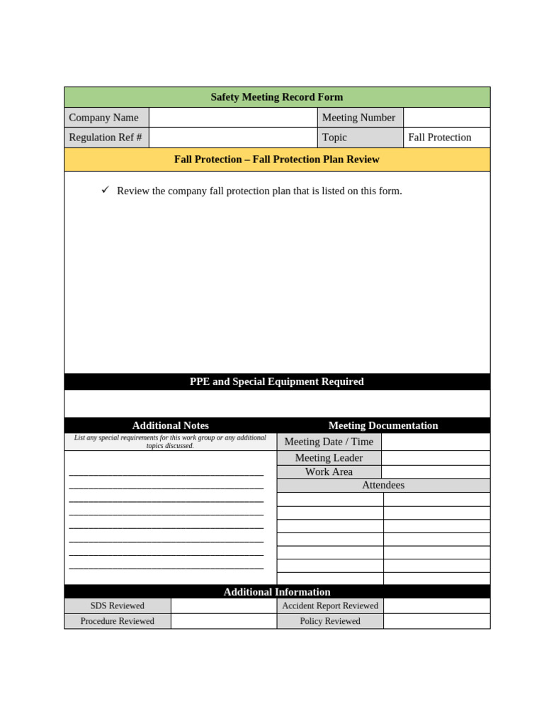 Fall_Protection_-_Fall_Protection_Plan_Review | PDF