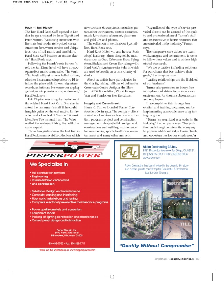 Construction Today Magazine | PDF | Leisure | Entertainment (General)