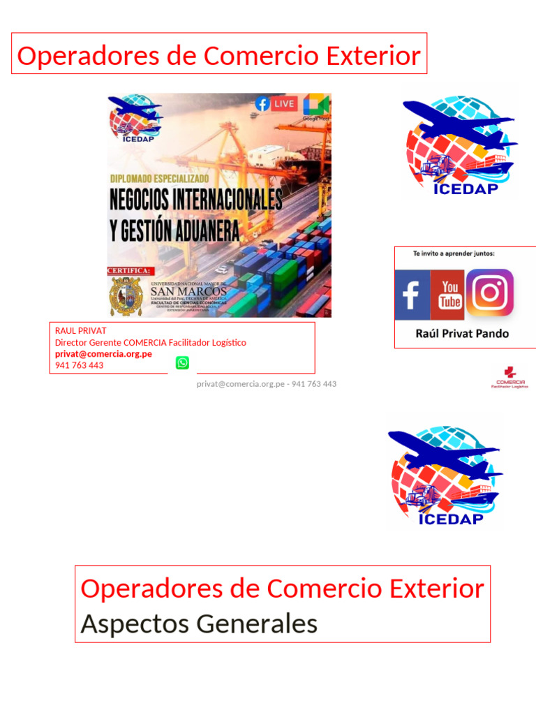 Tema 1 LOS OCE | PDF