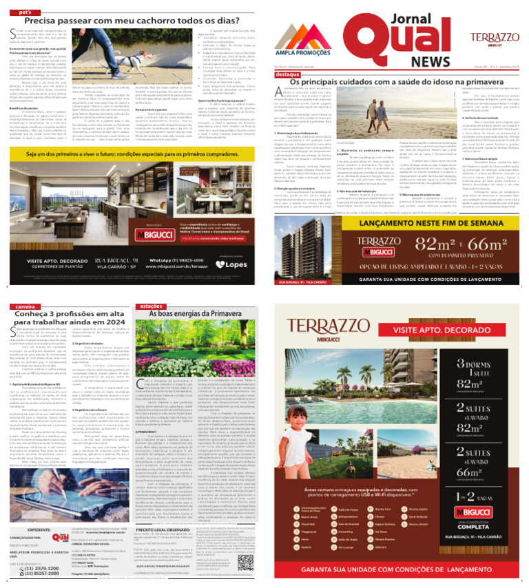 Jornal Qual News (M BIGUCCI - Terrazzo) Ed 381 (Aprovado) - Layout 3 ...