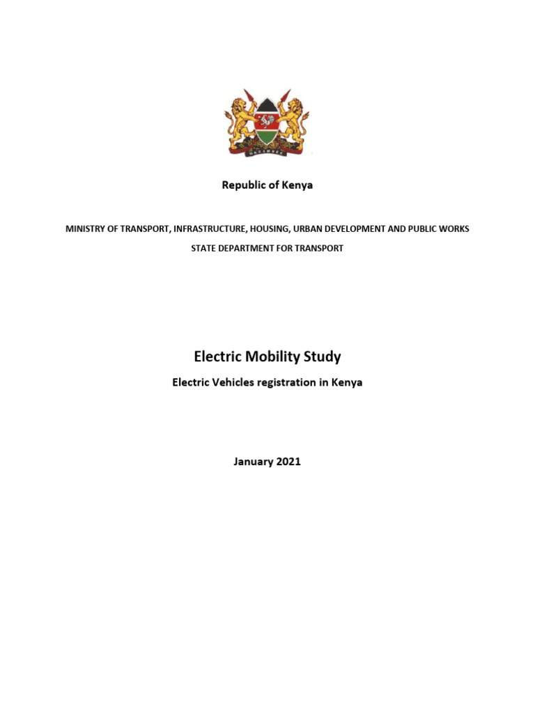 Electric Vehicle Registration | PDF
