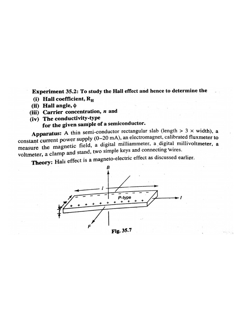 Exp6 - Hall Effect | PDF