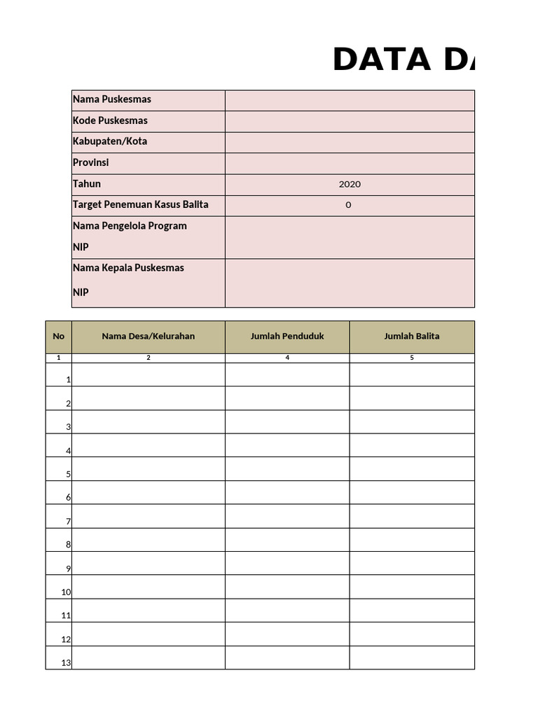 RR Diare New 2021 | PDF