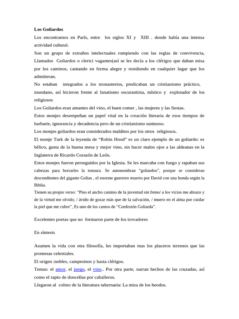 Los Goliardos 2017 Copia-1 | PDF