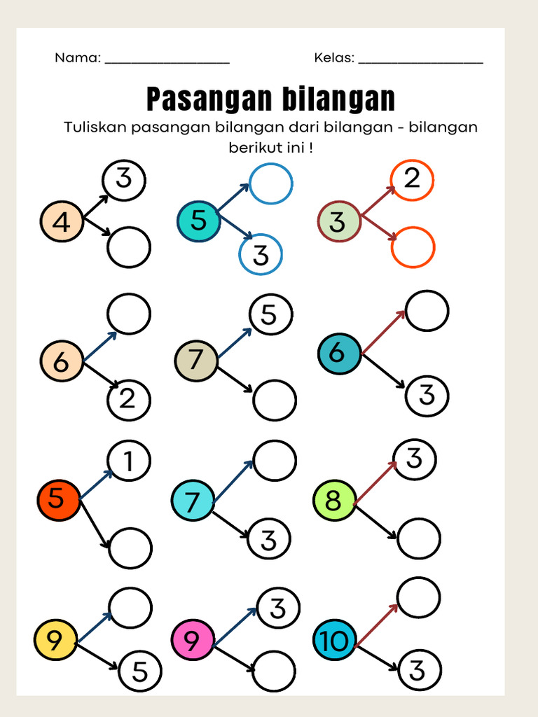 pasangan bilangan | PDF