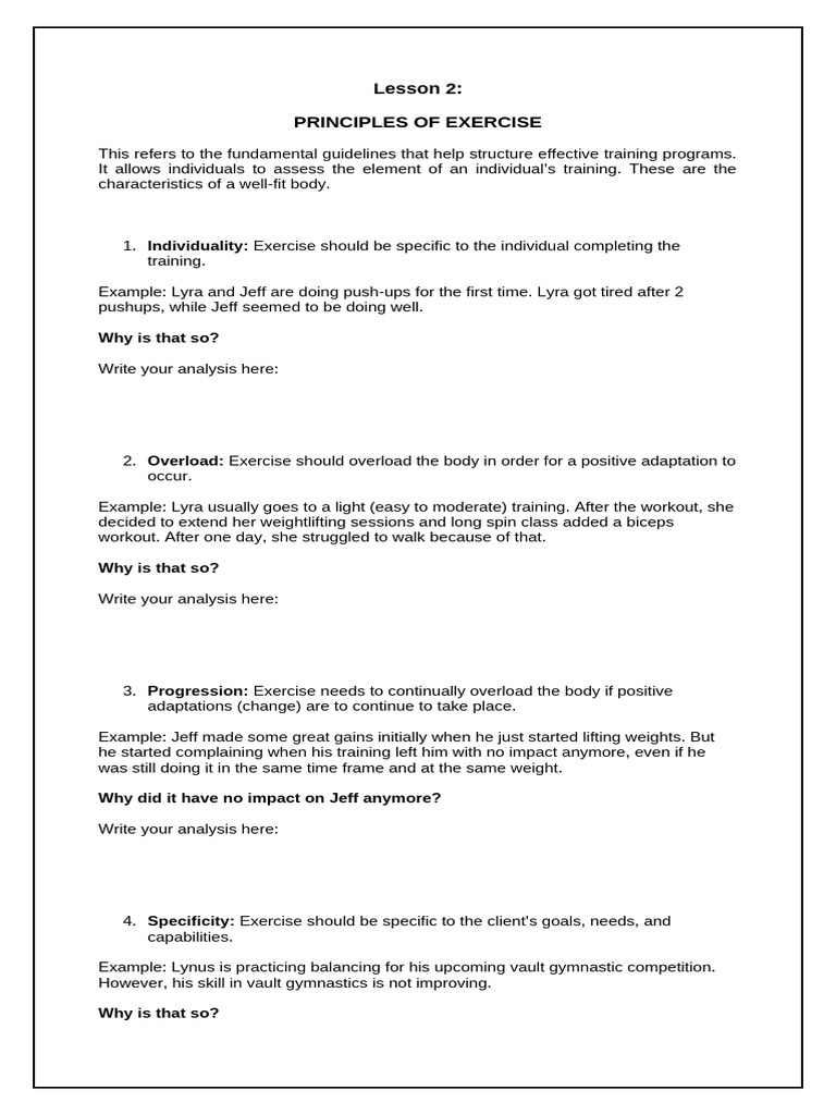 PATHFIT 1 Lesson 2 | PDF