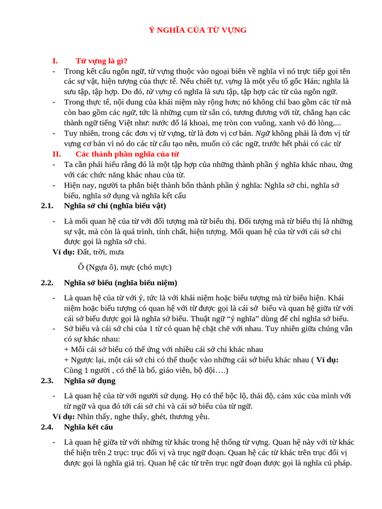 Ý Nghĩa C A T V NG - 2409 | PDF