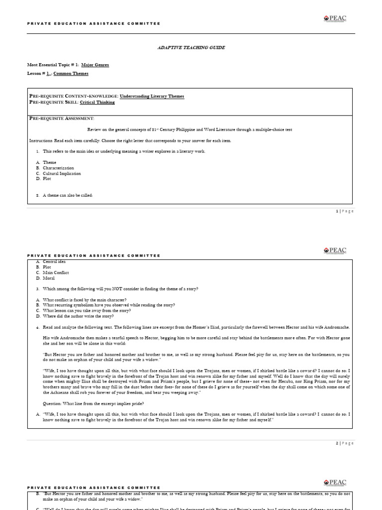 Part-3.-Sample-Adaptive-Teaching-Strategies | PDF