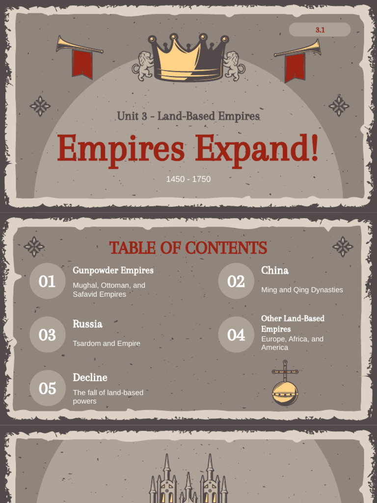 3.1 - Land-Based Empires Expand | PDF