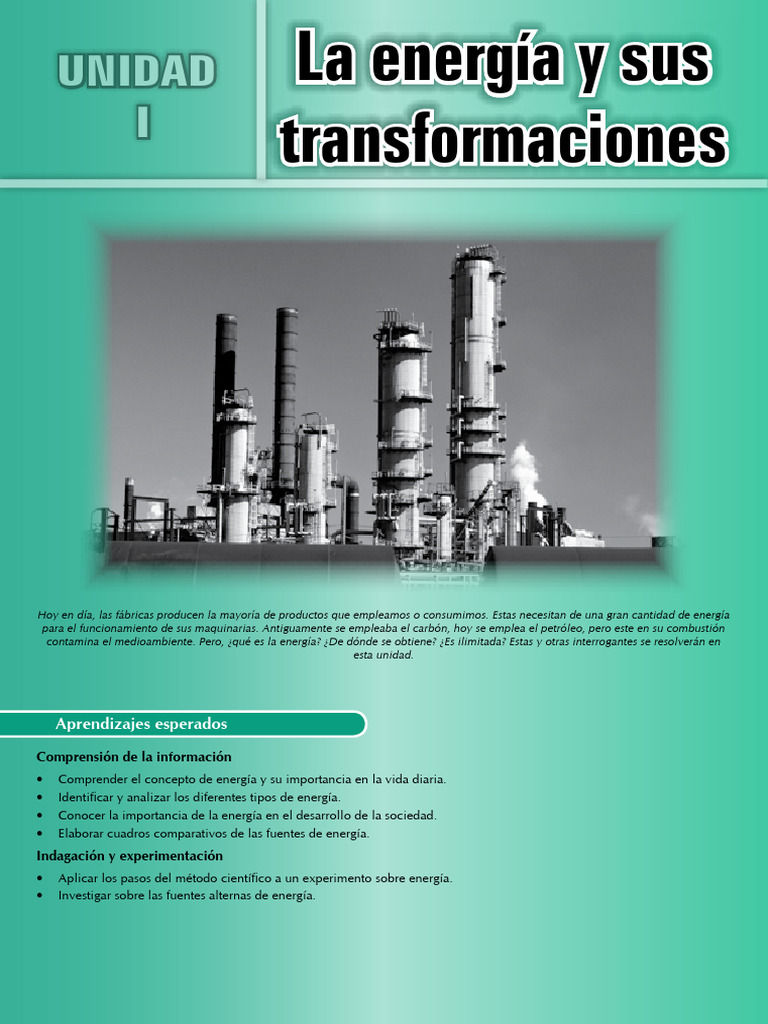 Tema 1 La Energia | PDF