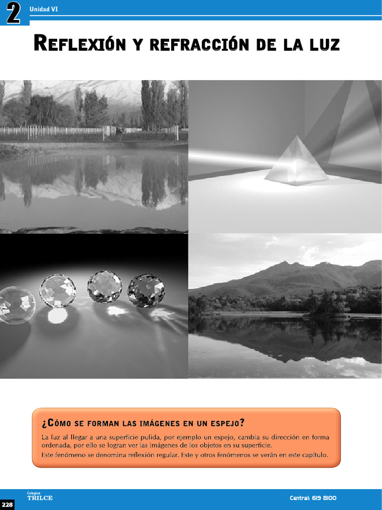 Tema 30 Reflexion y Refraccion de La Luz | PDF
