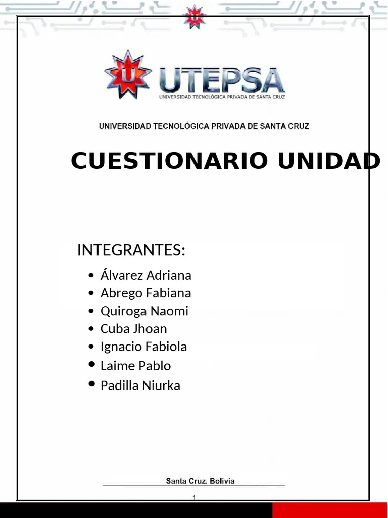 Cuestionario III Instrumentos Operativos-2 | PDF