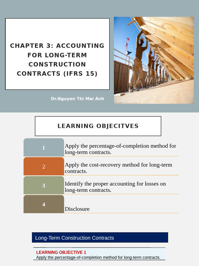Long-Term Construction Contract | PDF | Accounting | Business