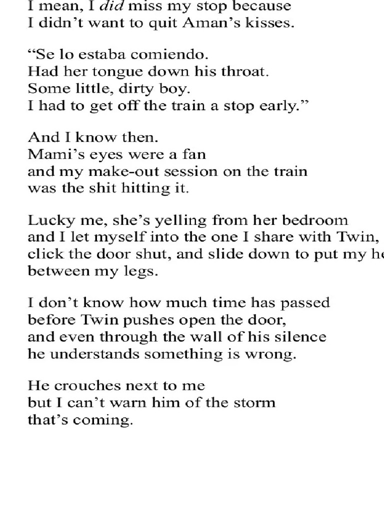 The Poet X by Elizabeth Acevedo | PDF