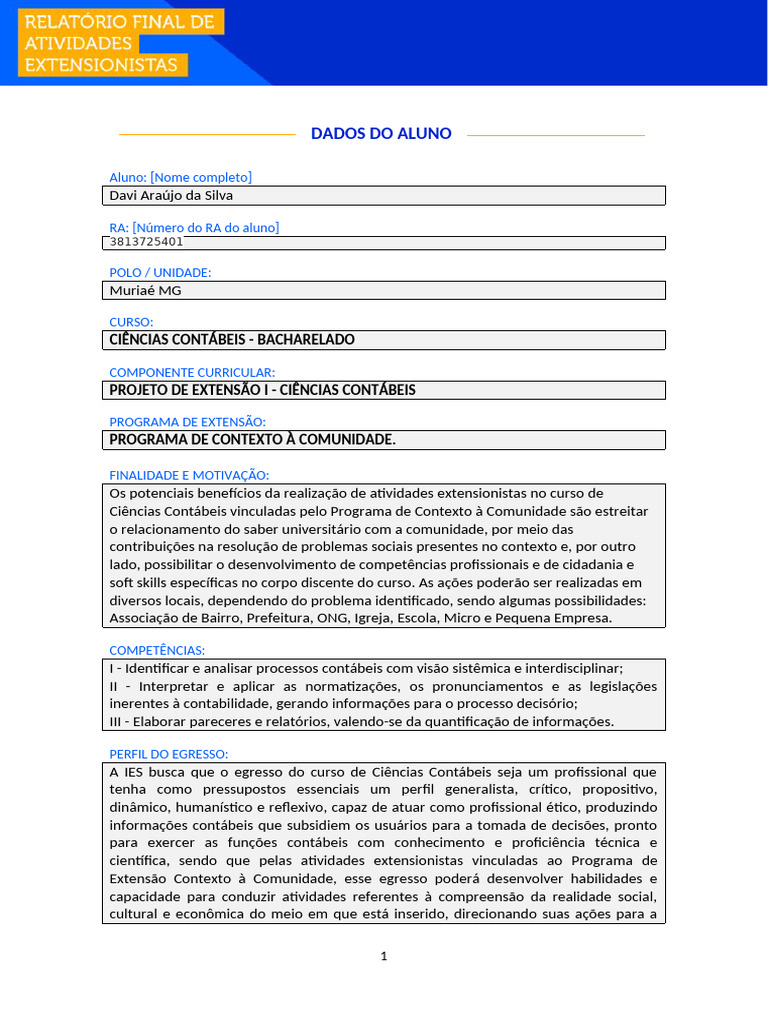 Trabalho Terminado (Relatorio) | PDF