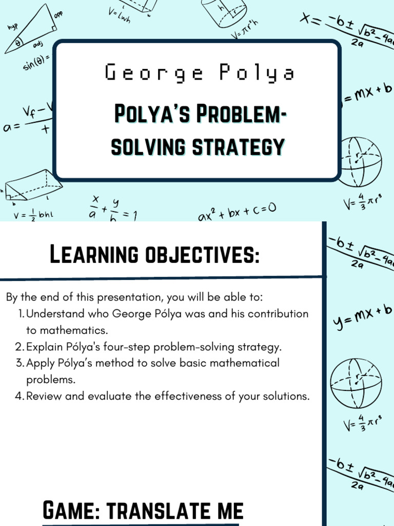 Interpreting Numerical Expressions Math Presentation in Light Blue Math ...