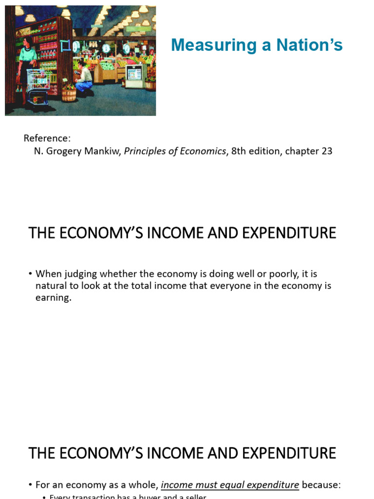 Lecture 2 - Measuring National Income | PDF